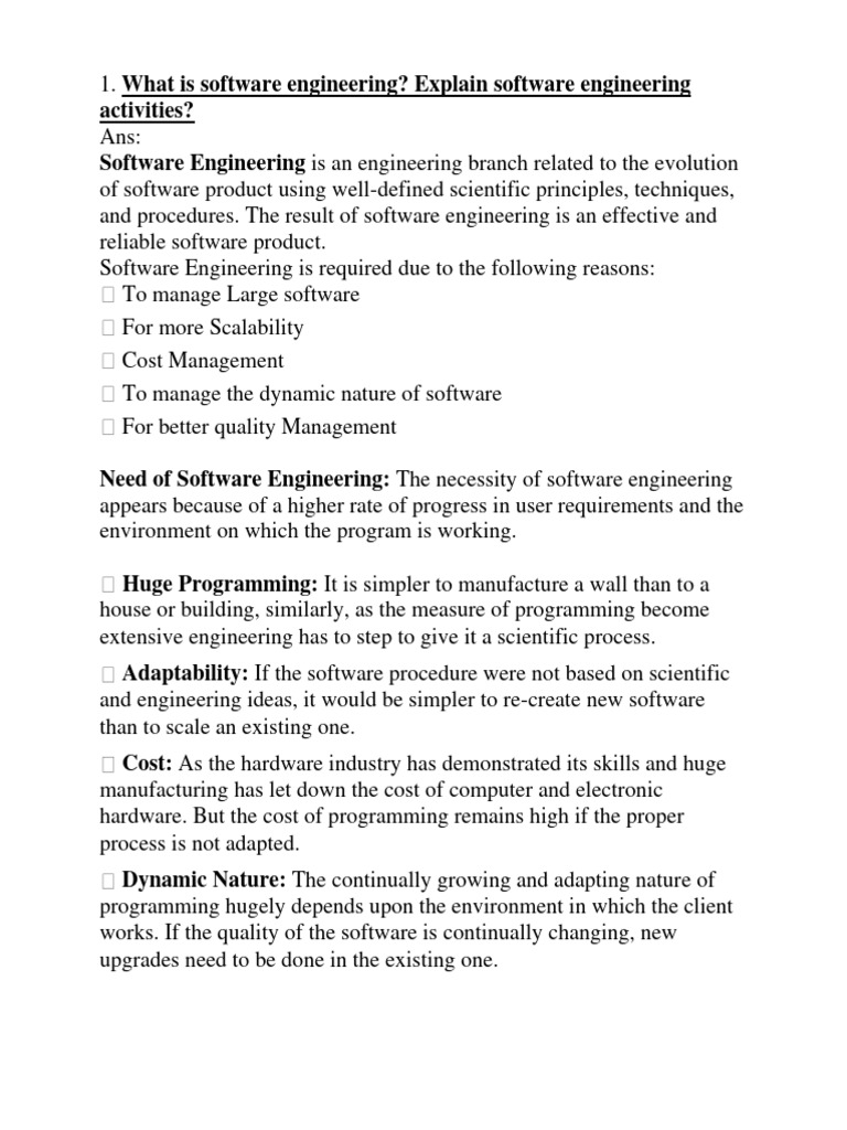 Oose Pdf Class Computer Programming Software Bug