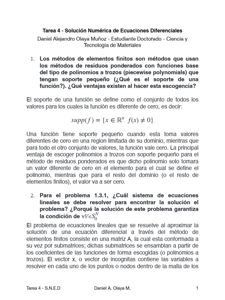 Tarea 4 - Daniel Alejandro Olaya | PDF