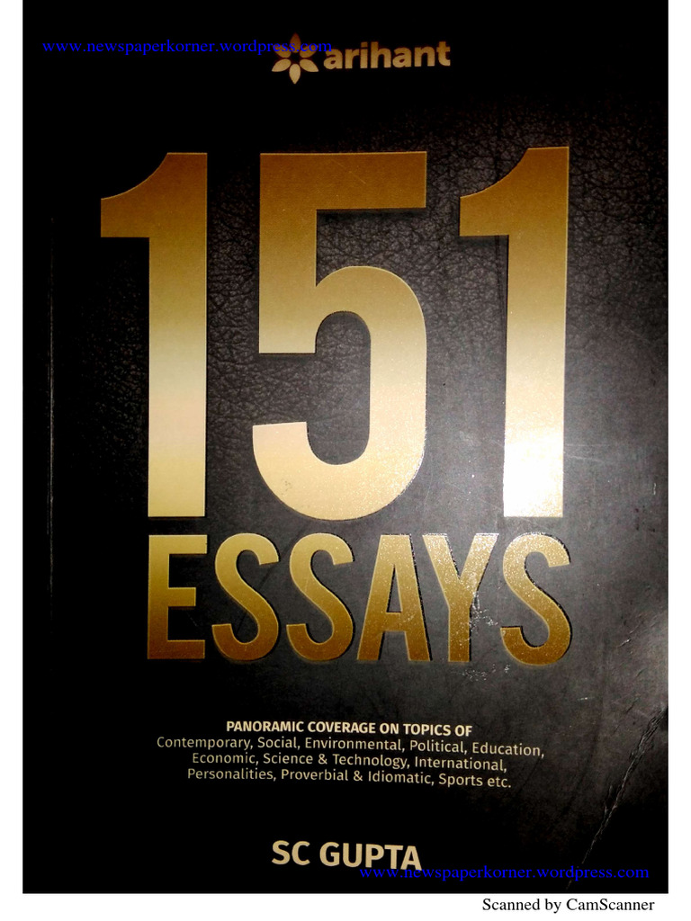151 Essays PDF Free Download | PDF