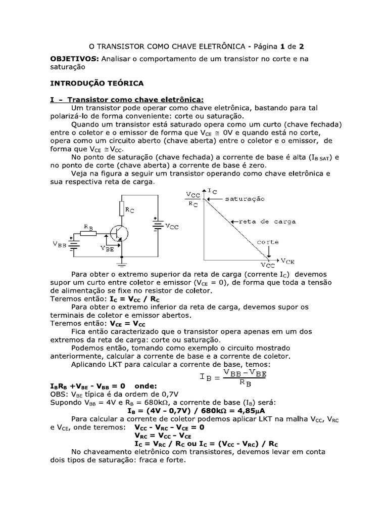 Transistor | PDF