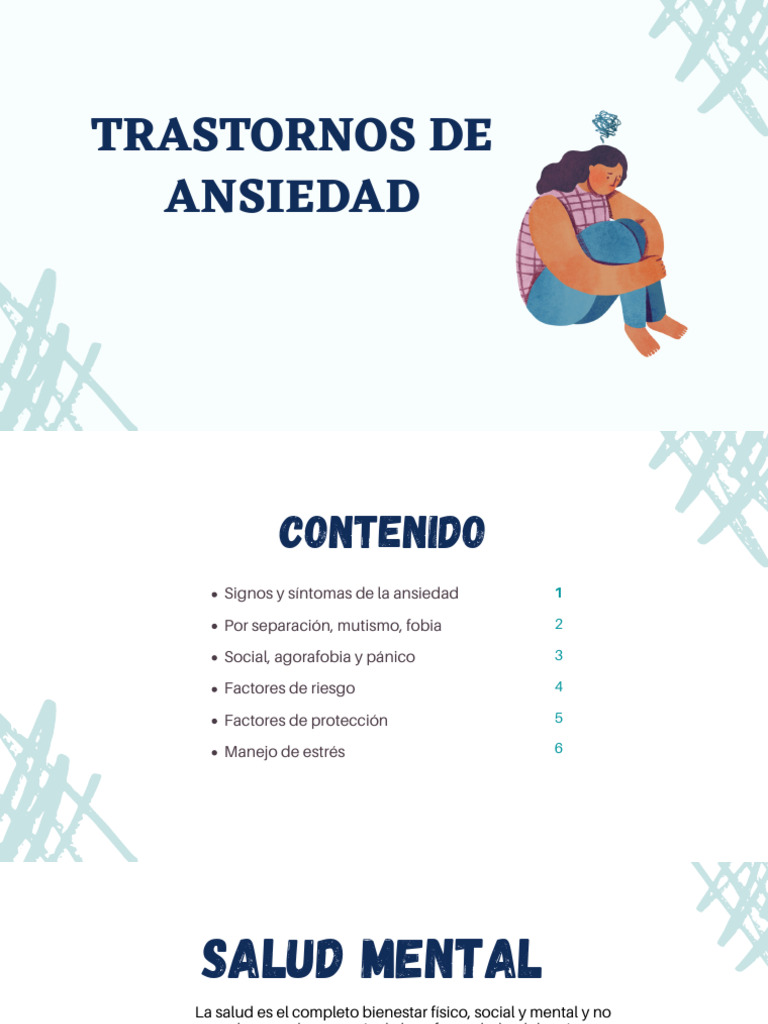 Ansiedad | PDF | Relaciones personales, crianza y desarrollo personal | Salud y bienestar