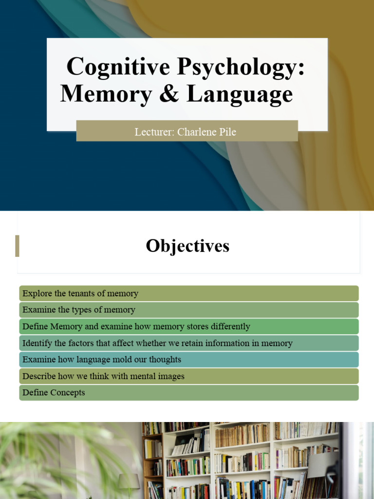 Cognitive Psychology | PDF
