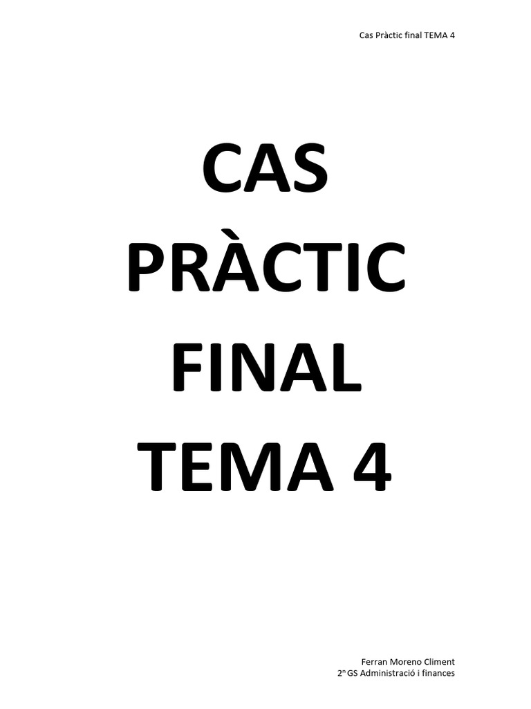Cas Practic Final Logistica | PDF