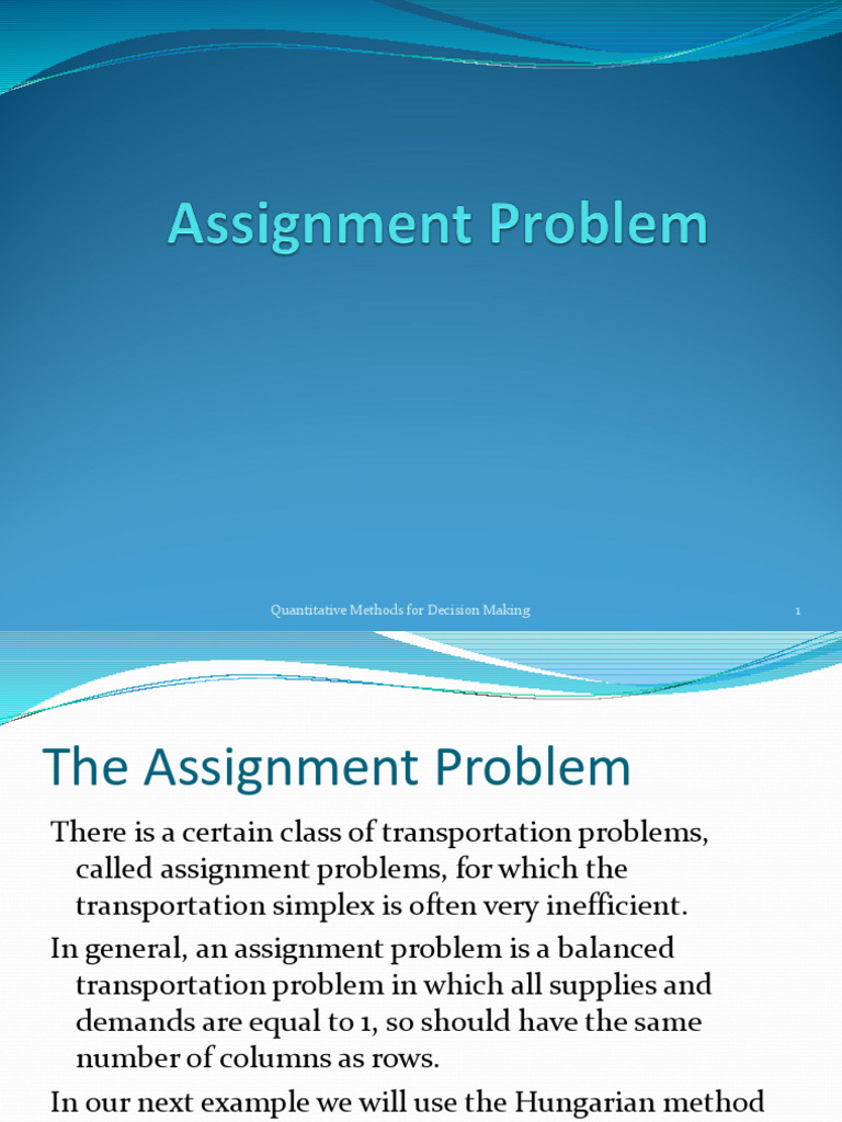 Assignment - Theory | PDF