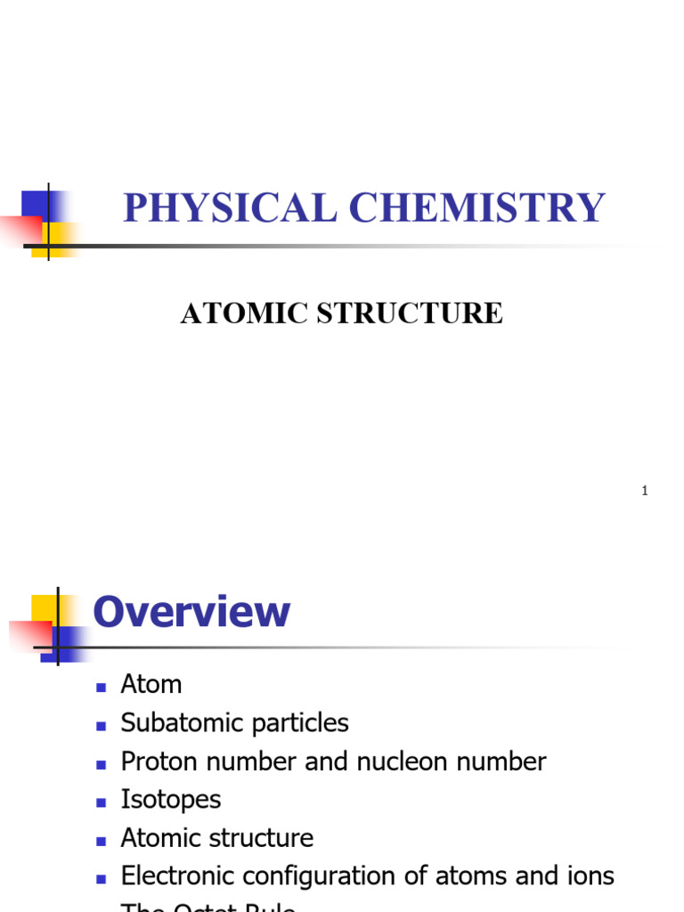 2 Atomic Structure Download Free Pdf Atomic Orbital Electron Configuration