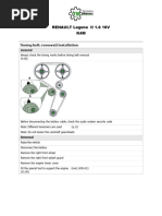 HYUNDAI I10 1.1 12V G4HG: Timing Belt: Removal/installation | PDF ...