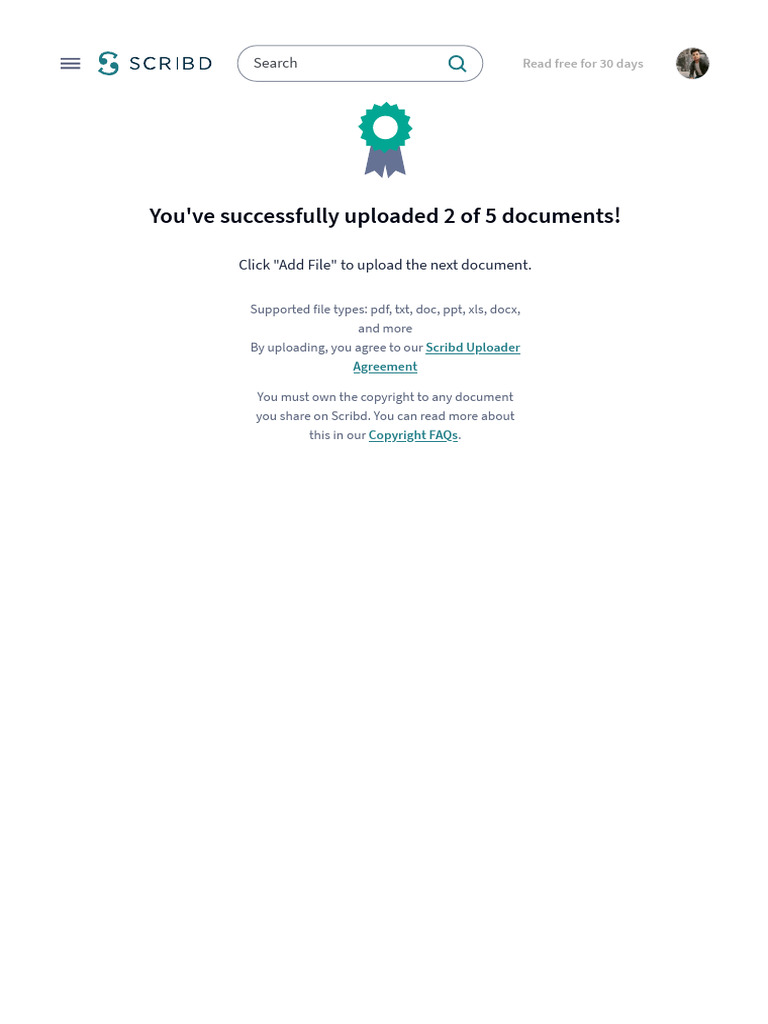 Upload A Document - Scribd | PDF