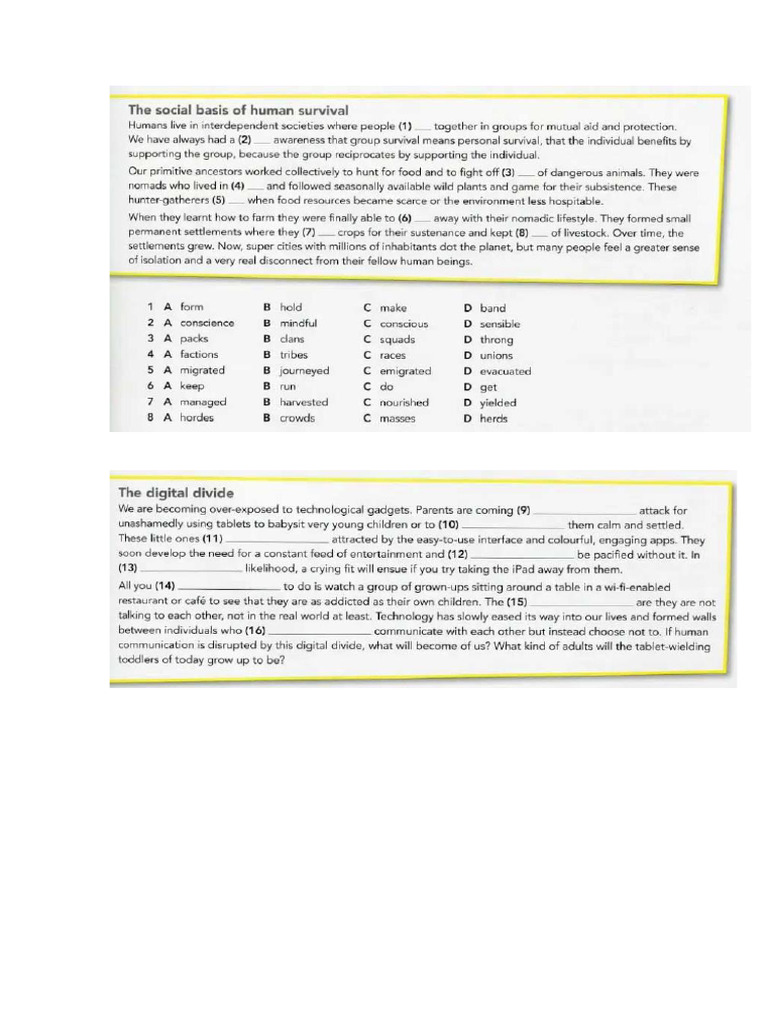 C2 Reading & Use of English Practice 7 | PDF