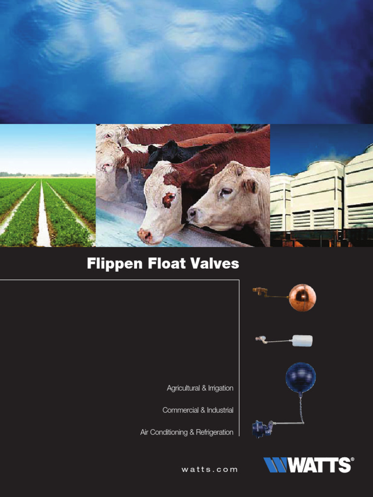 Flippen Float Valves: Agricultural & Irrigation | PDF | Valve | Pipe ...