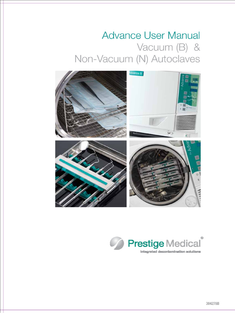 Advance User Manual Vacuum (B) & Non - Manualzz | PDF