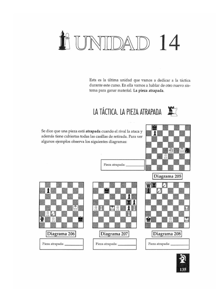 Ajedrez Ejercicio | PDF