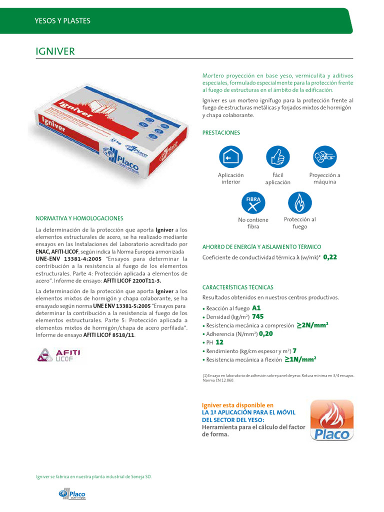 FT Igniver Es 2 | PDF | Hormigón | Acero