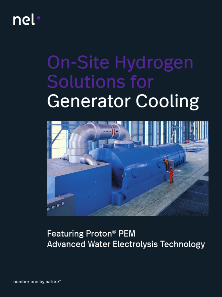 Generator Cooling Brochure Rev G | PDF | Hydrogen | Chemistry