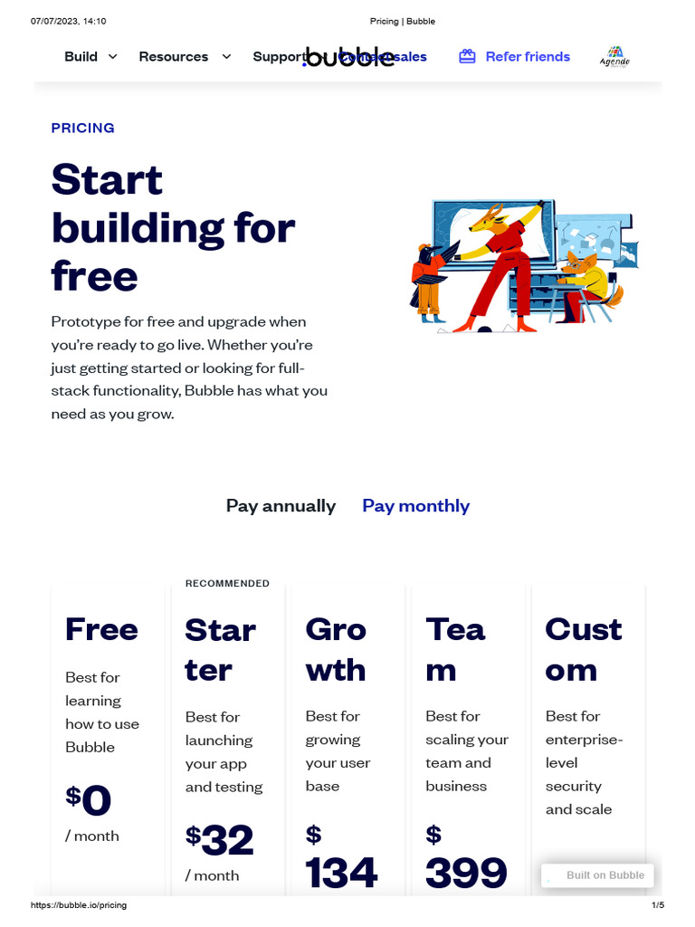 Pricing - Bubble | PDF | Mobile App | Pricing Pricing - Bubble | PDF | Mobile App | Pricing