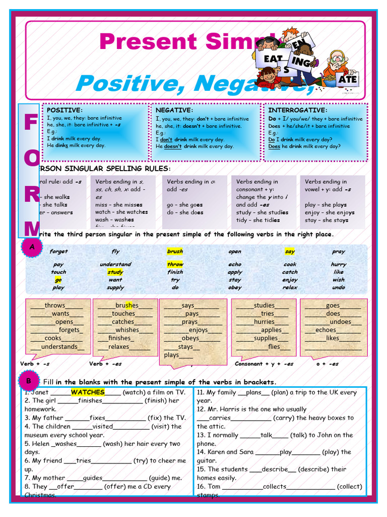 present-simple_70971 | PDF | Syntax | Linguistic Typology