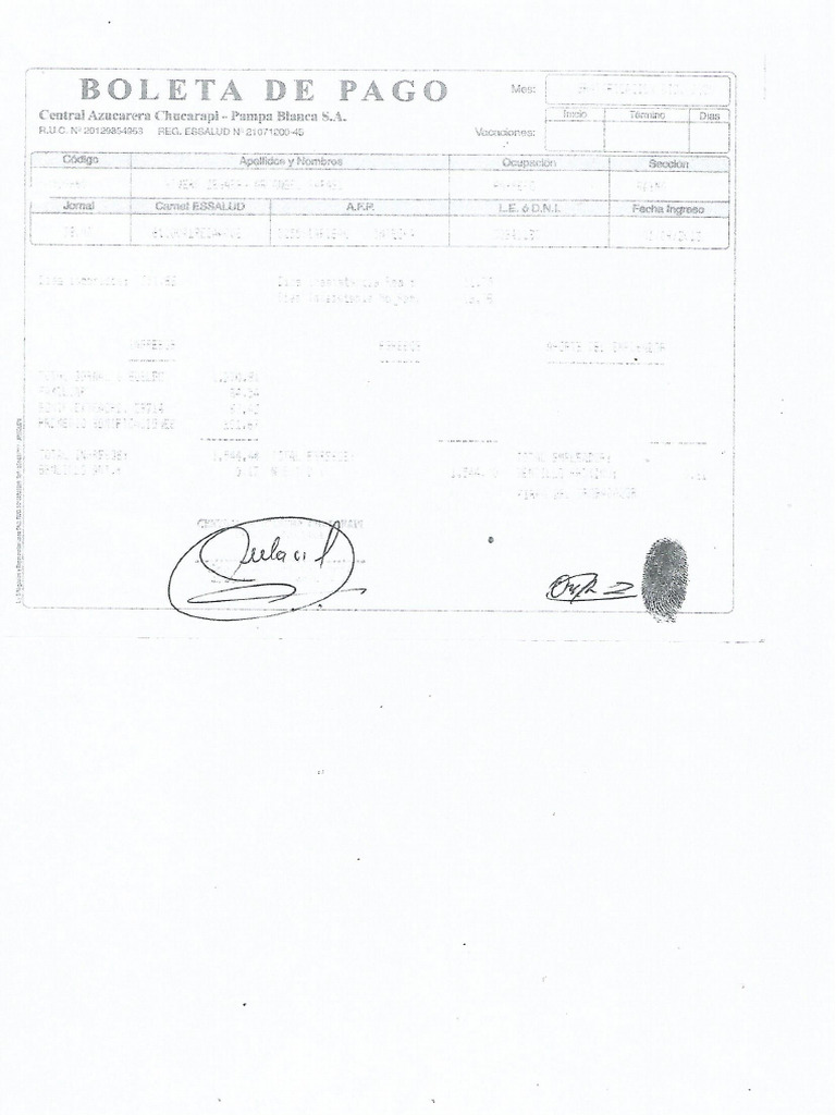 Boletas de Gratificaciones | PDF