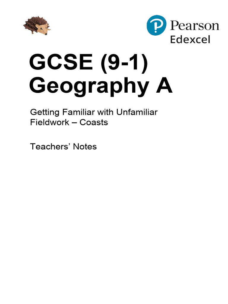 GCSE Geography A: Fieldwork Guide 2022 | PDF | Field Research ...