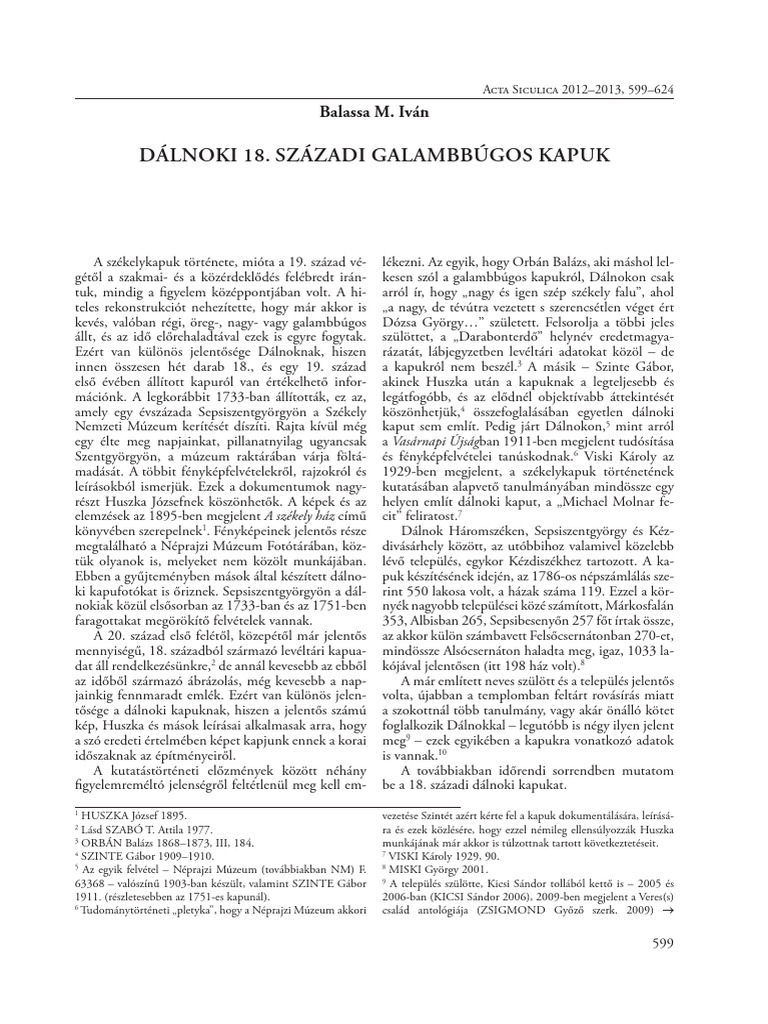 Balassa | PDF