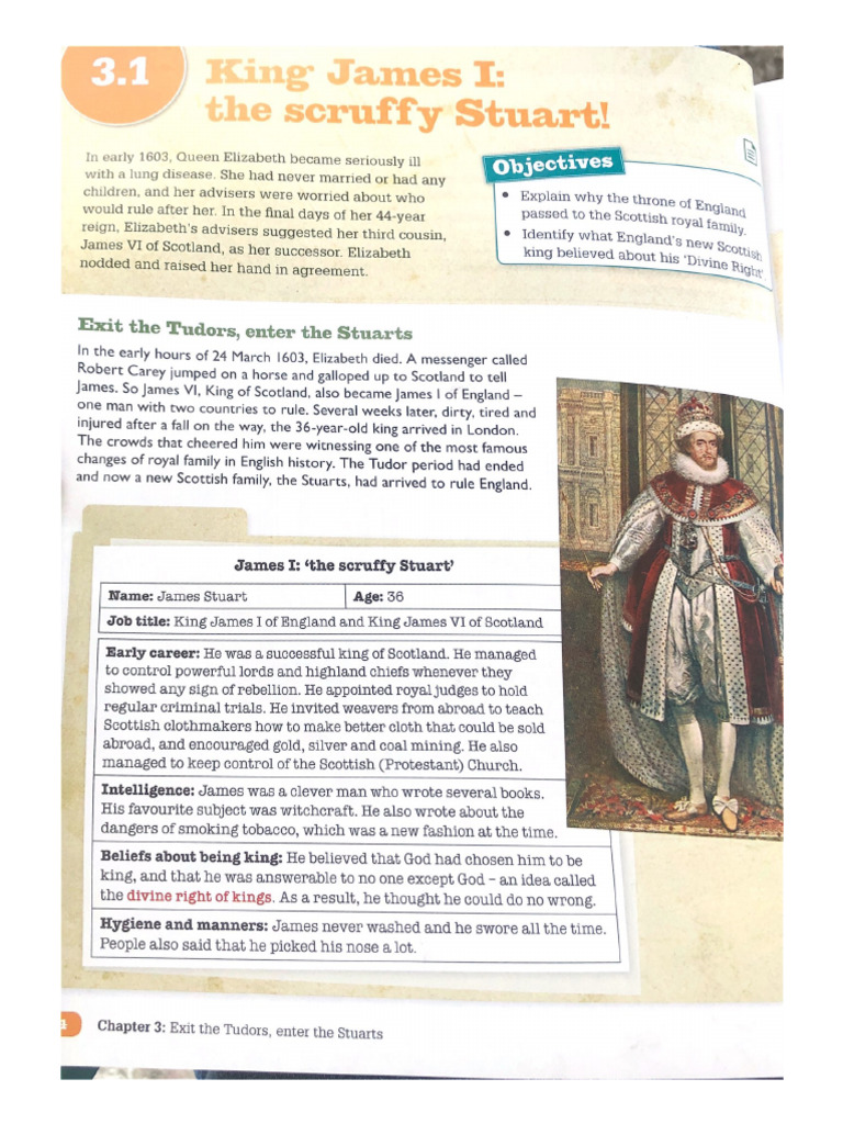 Exit The Tudors Enter The Stuarts | PDF