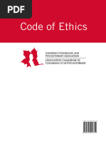 ACA Code of Ethics and Practice Ver16 | PDF | Confidentiality | Lawyer