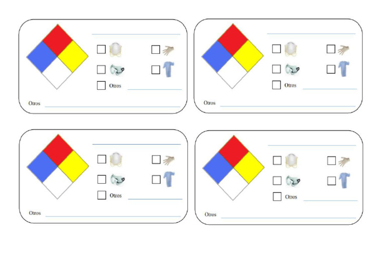 Anexo N°01 - Rombo de Seguridad | PDF