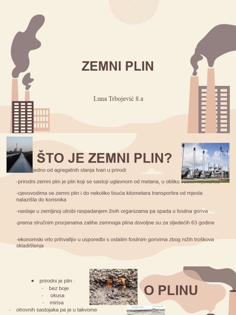 Kemija-Zemni Plin 1 | PDF