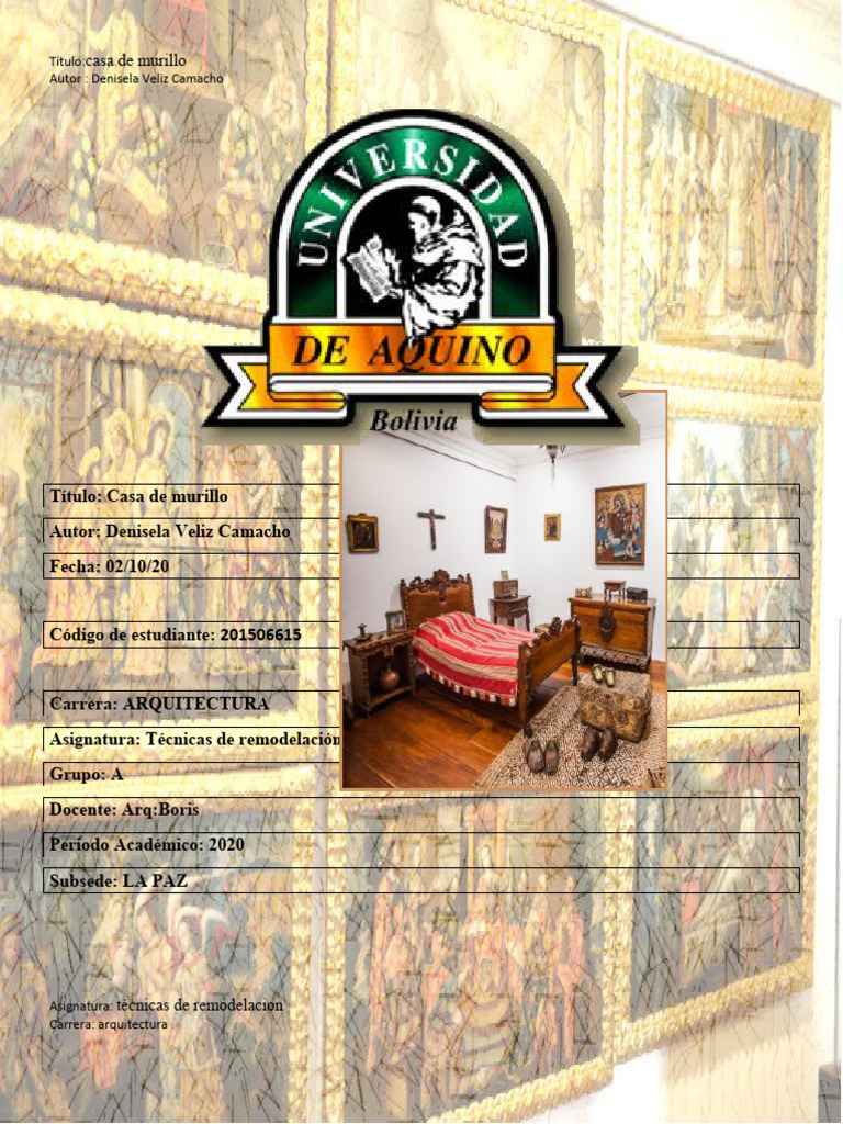 Casa Murillo Deniseladocx | PDF