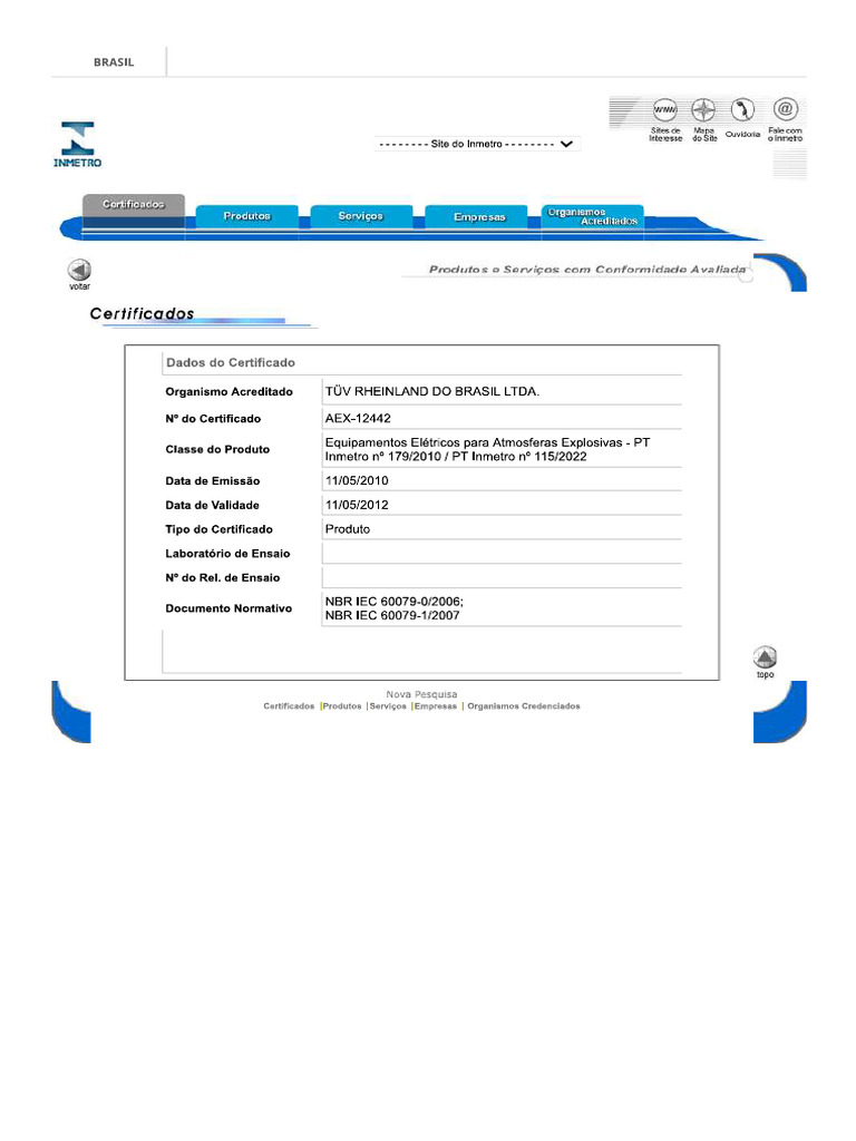 Aex 12442 Prodcert | PDF