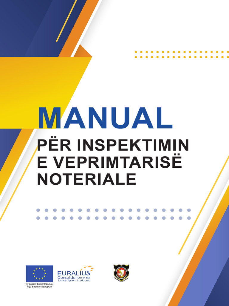 Manual I Veprimaterise Noteriale Per WEB | PDF
