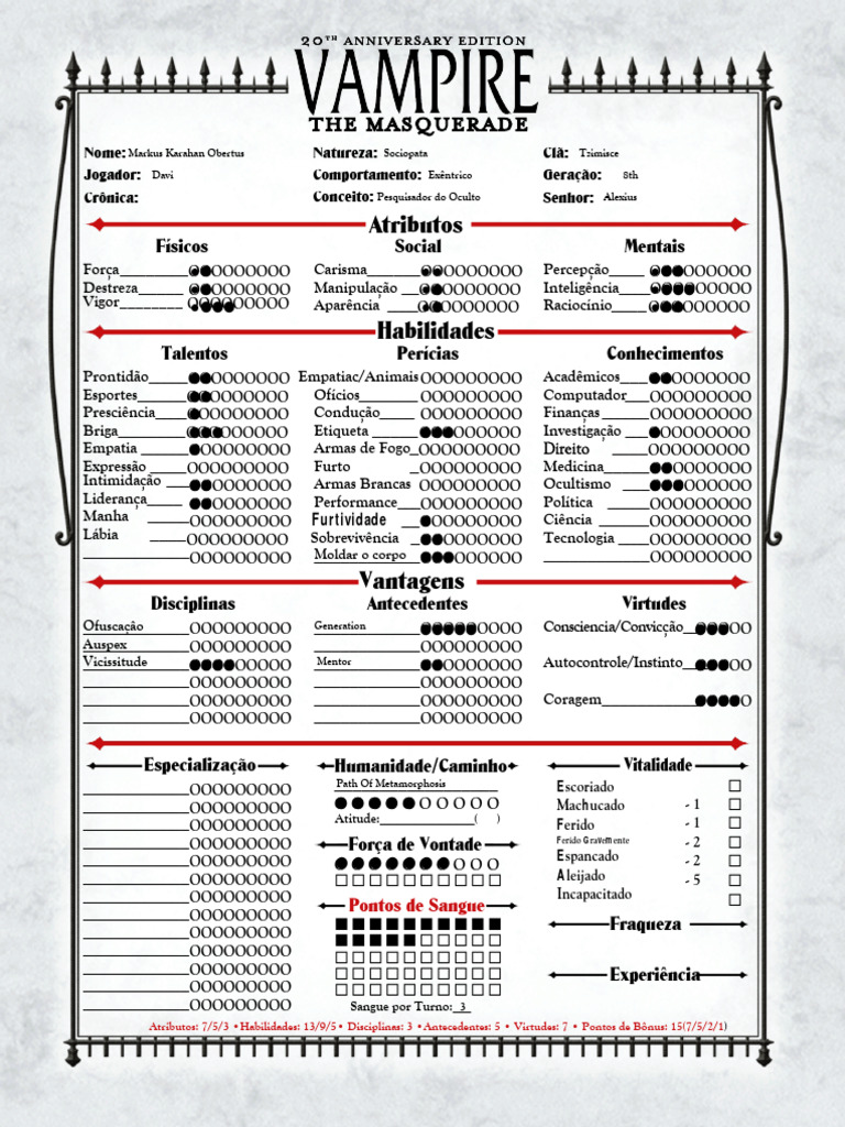 FICHA V20 TZIMISCE-Att1 | PDF | Anatomia