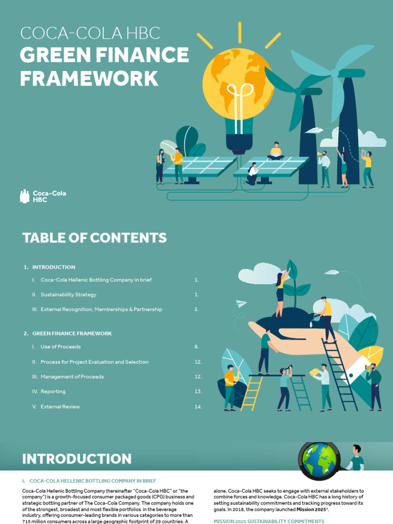 CCHBC Green Finance Framework - FINAL - DD 09.09.2022 | PDF | Efficient ...