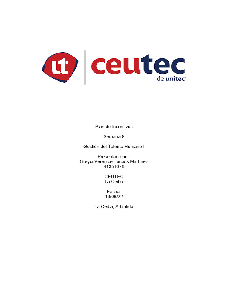 Turcios Tareas8 GTH | PDF | Business | Salario