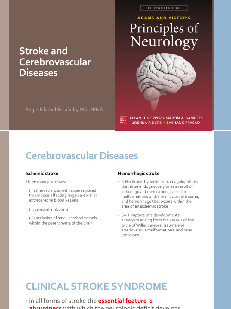 Cerebrovascular Dse | PDF | Stroke | Embolism