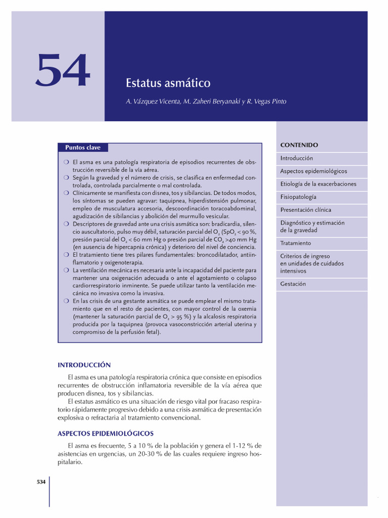 M12 T1 Status Asmatico | PDF
