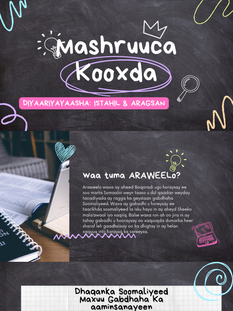 Black Doodle Group Project Presentation | PDF