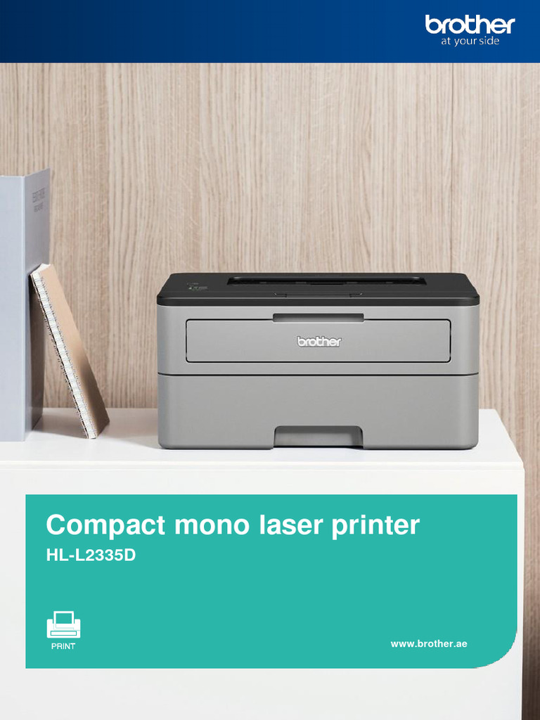 En HL L2335 Mono Laser Printer | PDF | Printer (Computing) | Paper