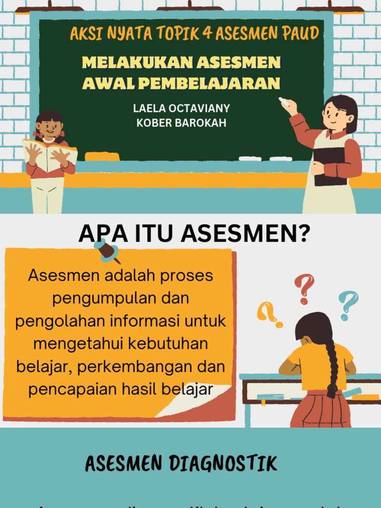 Aksi Nyata Asesmen Paud | PDF