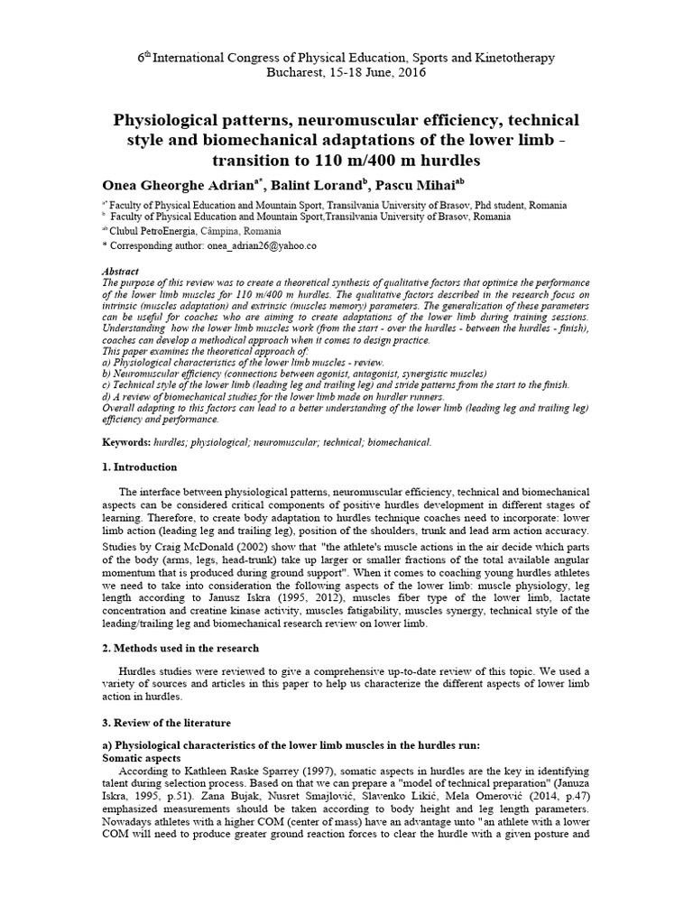 501 Physiological-Patterns-Neuromus v1 | Download Free PDF | Human Leg ...