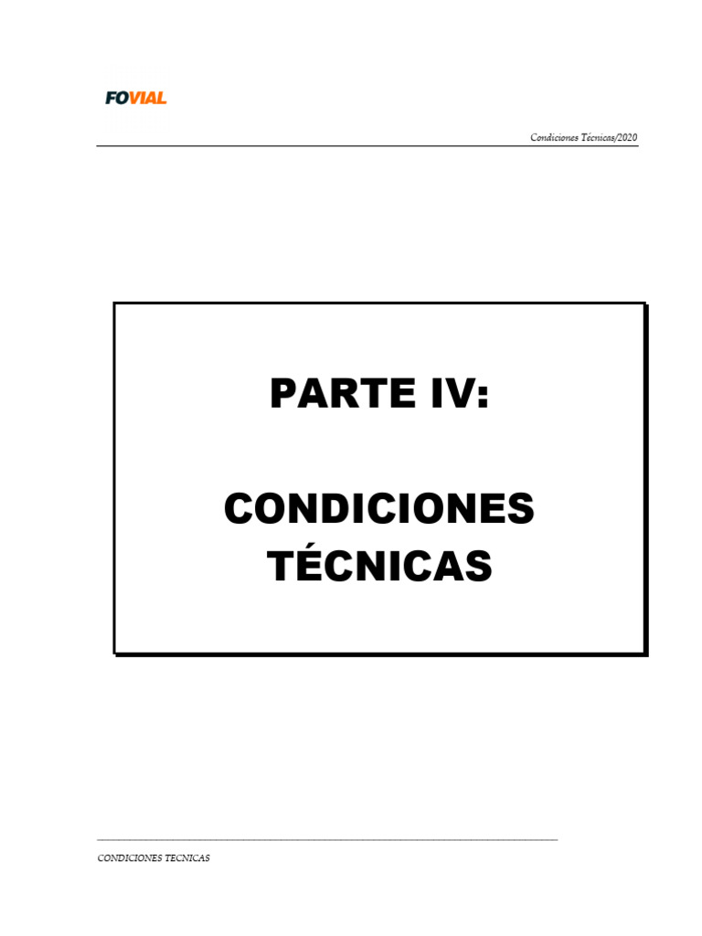 4- CONDICIONES TECNICAS MP1 | PDF | Contratista general | Presupuesto
