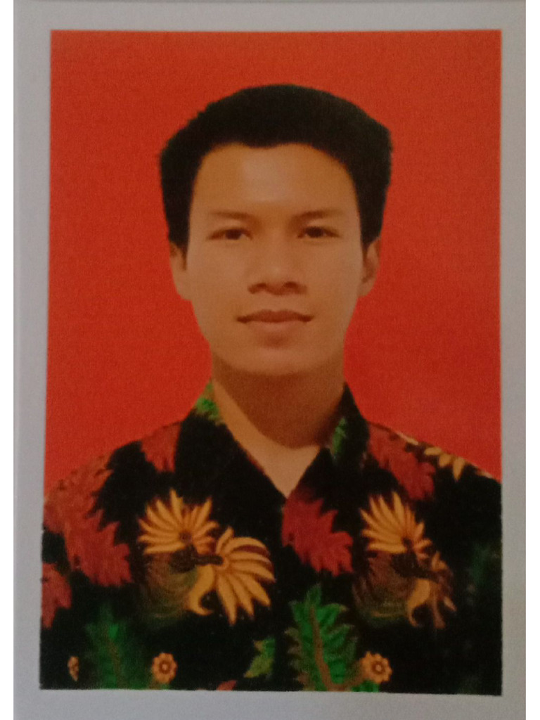 Scan Past Foto Background Merah | PDF