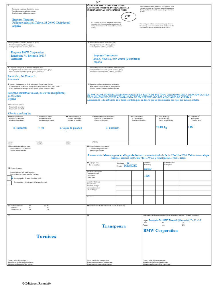 GACI Act Ud 5 Modelo CMR | PDF