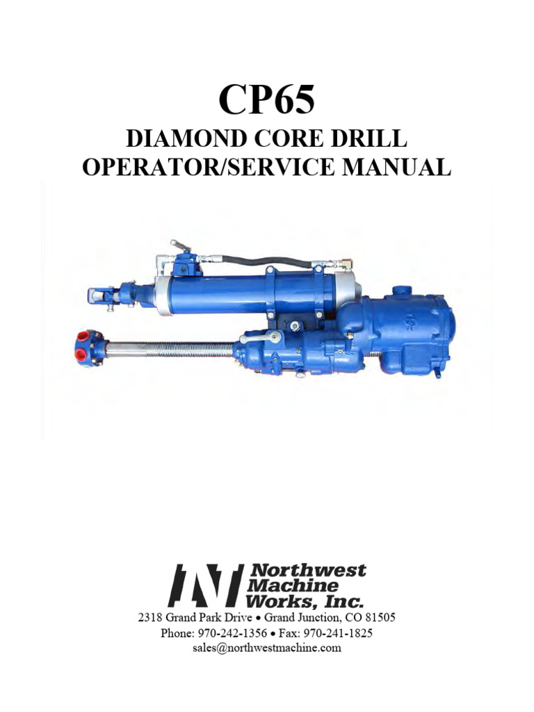 nw65_manual (1) | PDF | Drill | Electric Motor