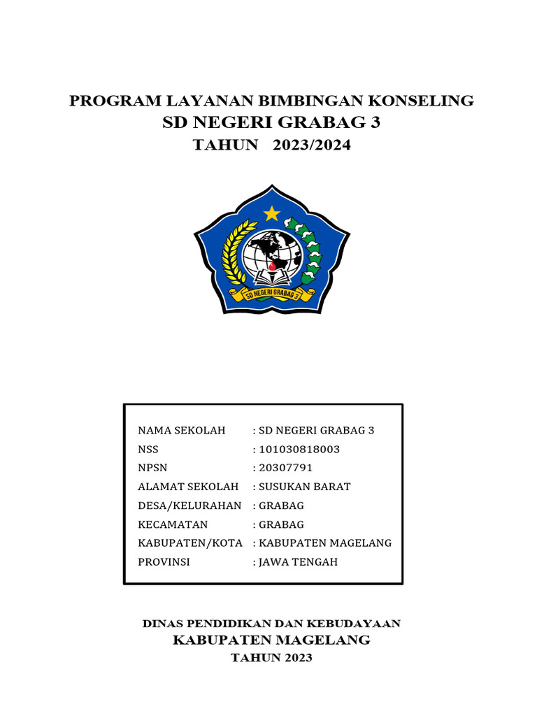 Program Layanan BK TH 2023 | PDF | Karier & Perkembangan