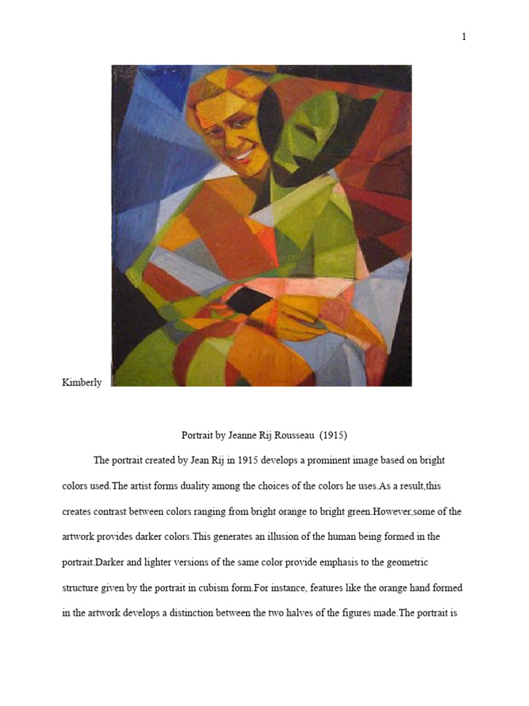 Art Analysis | PDF | Shape | Perspective (Graphical)