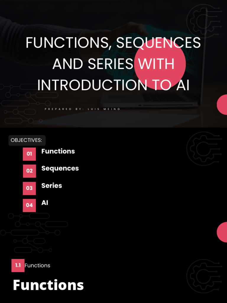 7 Functions Sequences And Series Pdf Linear Regression