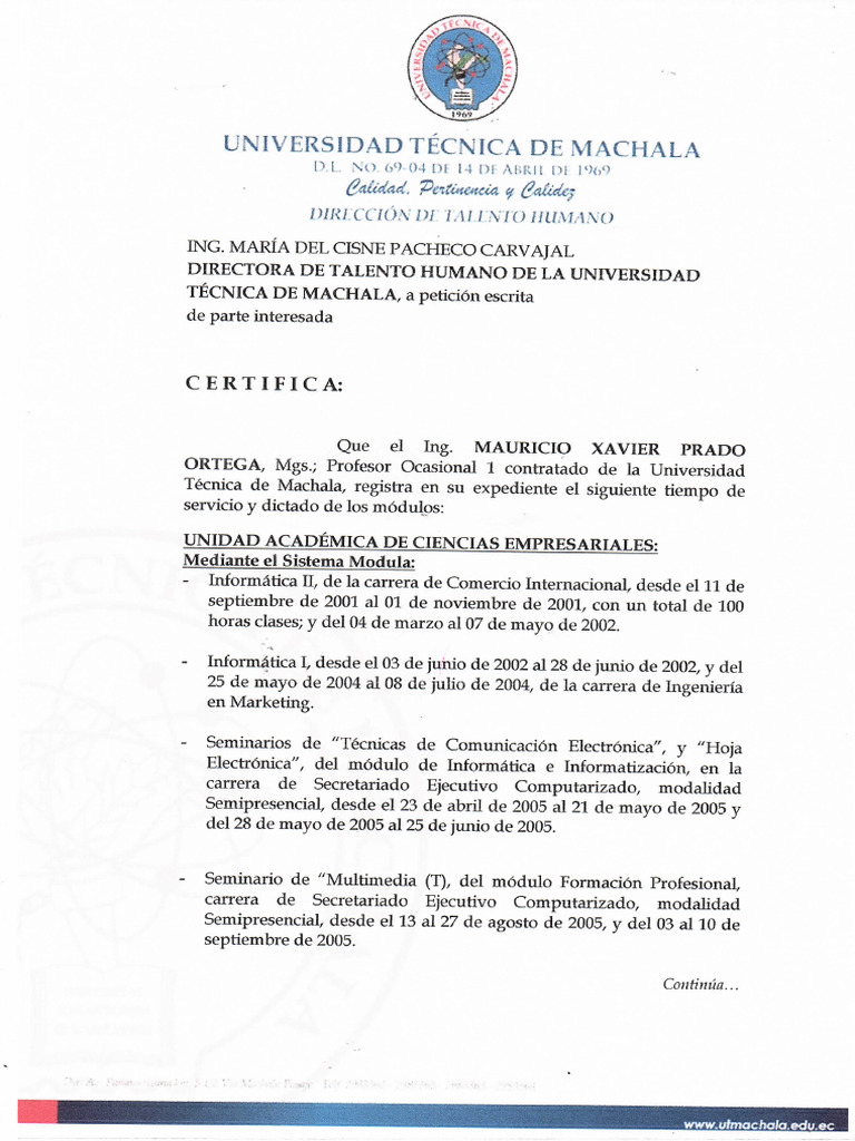 Experiencia Docente 2020 | PDF