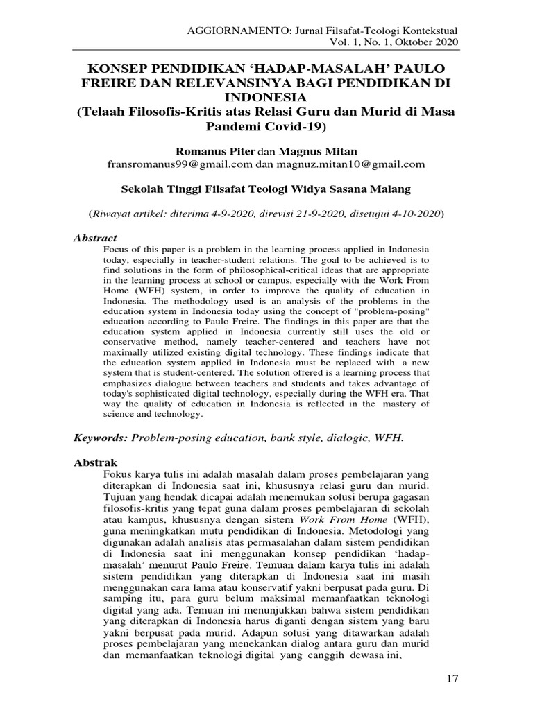 2.+Artikel+Fil+2+ +Piter+Dan+Magnus | PDF | Learning | Cognition