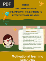 Distortion in Effective Communication | PDF | Communication | Distortion