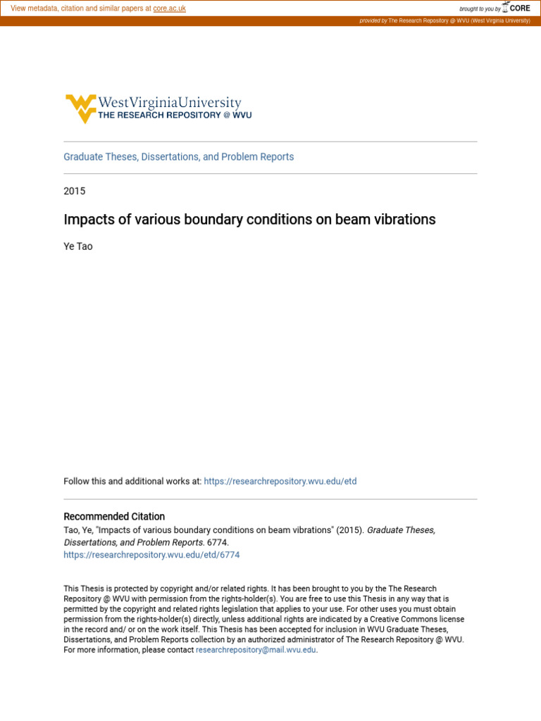 Eigenfrequentie Balken Met Diverse Randvoorwaarden | PDF