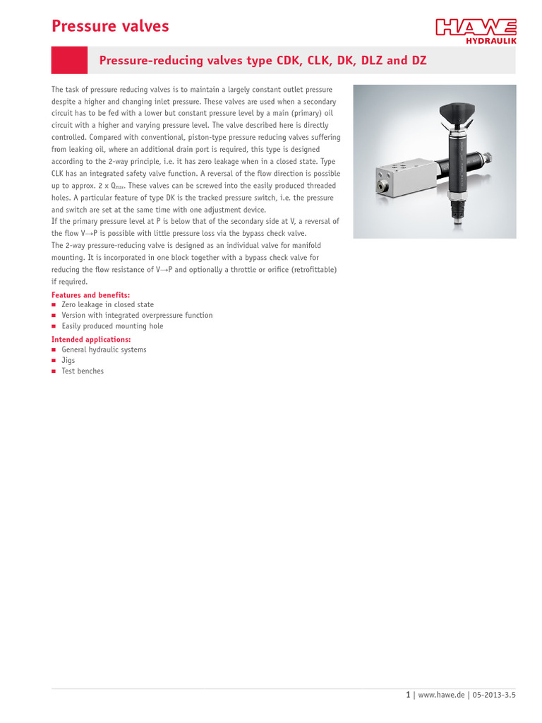 K_CDK-en | PDF | Valve | Chemical Engineering